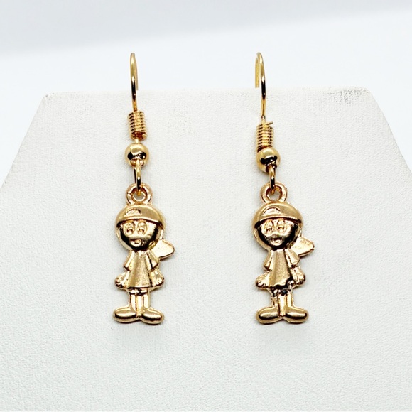 Jewelry | Earrings Cute Kawaii Anime Boy Retro 9s Kid Backwards ...